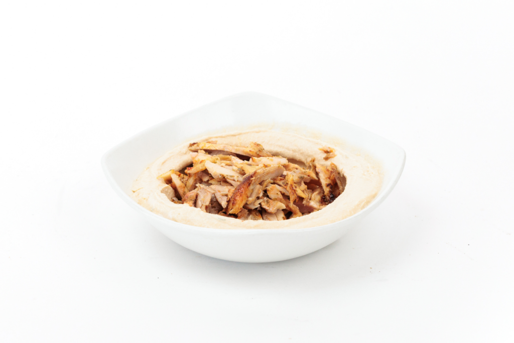 Hummus with Chicken or Beef Shawarma | Sofra Istanbul