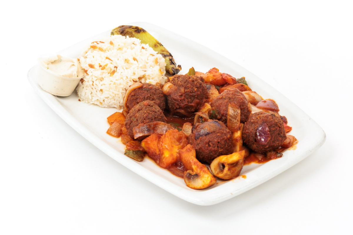 Traditional Entrees – Falafel Sauté | Sofra Istanbul